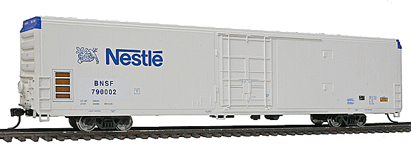 Walthers - 70' Gunderson Cryogenic Reefer - Ready to Run - Nestle BNSF ...