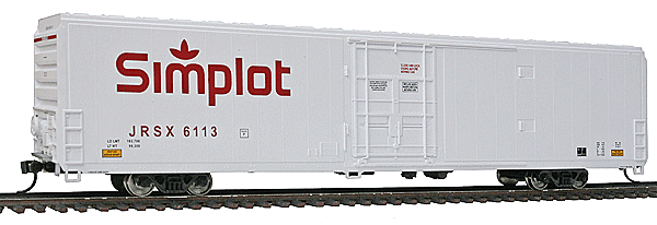 Walthers - 70' Gunderson Cryogenic Reefer - Ready to Run - Simplot JRSX ...