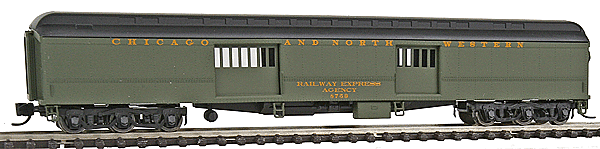 Whl o Time - 70' Heavyweight Baggage-Express w/Clerestory Roof ...