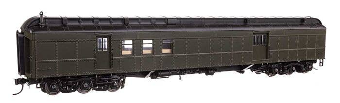 Walthers - 70' Heavyweight RPO-Baggage Car - Ready to Run - Painted, Unlettered, Clerestory Roof ...
