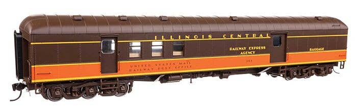 Walthers - 70' Heavyweight RPO-Baggage Car w/Arched Roof - Ready to Run ...