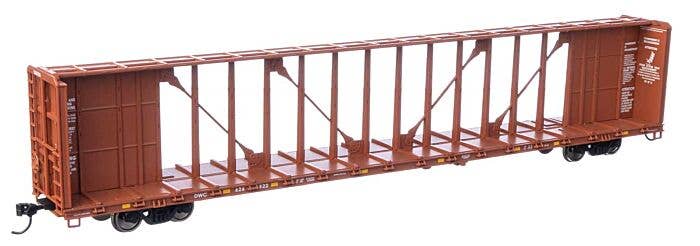 Walthers - 72' Centerbeam Flatcar w/Standard Beam - Ready to Run ...