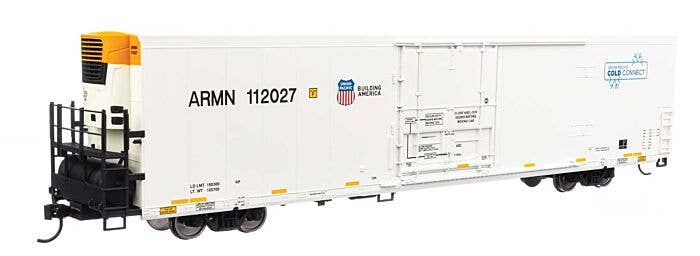 Walthers - 72' Modern Refrigerator Boxcar - Ready to Run - Union ...