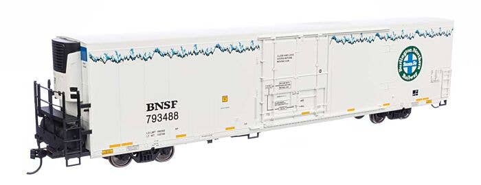 Walthers - 72' Modern Refrigerator Boxcar - Ready to Run - BNSF Railway ...