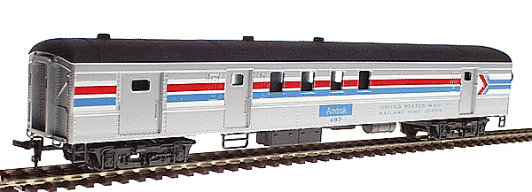 IHC - 72' Streamlined RPO Car - Amtrak(R) - 348-2983