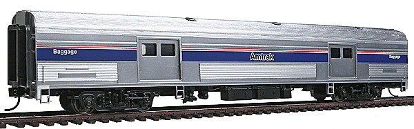 Walthers - 73' Budd Baggage Car - Ready to Run - Amtrak(R) (Phase IV ...
