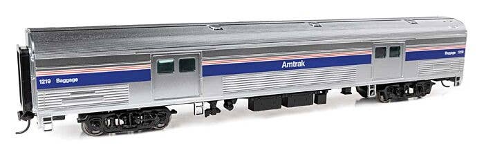 Walthers - 73' Budd Baggage Car - Ready to Run - Amtrak Phase IV (white ...