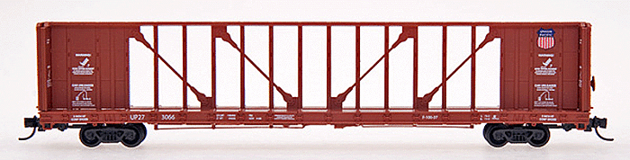 Red Caboos - 73' Centerbeam Flatcar w/Standard Beam - Ready to Run ...