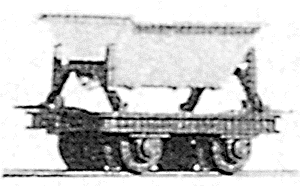 Roco - 7' Dump Car HOn30" - 625-34500