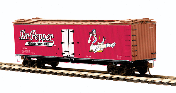 MTH - 81 Series R40-2 Woodside Reefer - Dr. Pepper - 507-8194009
