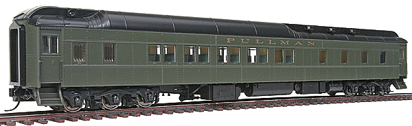 Walthers - 82' Pullman Heavyweight 10-1-2 Sleeper - Ready to Run - Pullman (Pullman Green) - 920 ...