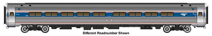 Walthers - 85' Amfleet I 84-Seat Coach - Lighted - Ready To Run - Amtrak(R) Phase VI (Decal ...
