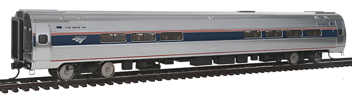 Walthers - 85' Amfleet I Amcafe - Lighted - Ready To Run - Amtrak ...