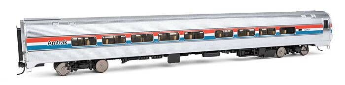 Walthers - 85' Amfleet II 59-Seat Coach - Lighted - Ready to Run - Amtrak(R) (Phase III) - 920-12227