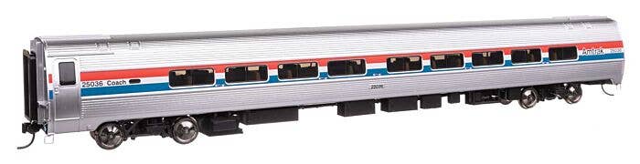Walthers - 85' Amfleet II 59-Seat Coach - Ready to Run - Amtrak(R ...