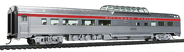 Walthers - 85' Budd Dome Coach - Ready to Run - Southern Pacific(TM) (red stripe) - 920-13028
