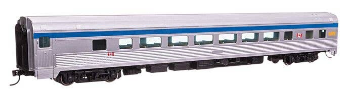 Walthers - 85' Budd Large-Window Coach - Ready to Run - VIA Rail - 910 ...