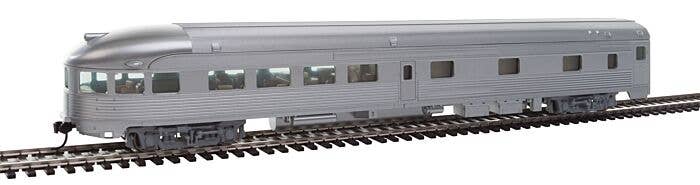 Walthers - 85' Budd Observation - Ready To Run - Painted, Unlettered (silver) - 910-30350