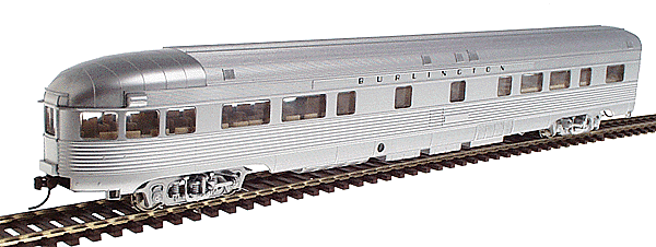 Walthers - 85' Budd Tavern-Observation Car - Assembled w/Car Number ...