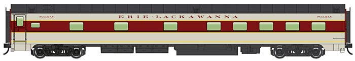 Walthers - 85' Pullman-Standard 10-6 Sleeper, Plan #4140 - Lighted - Ready To Run - Erie ...