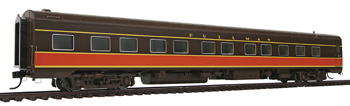 Walthers - 85' Pullman-Standard 10-6 Sleeper Plan 4167 Standard - Ready To Run - Illinois ...