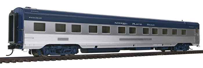 Walthers - 85' Pullman-Standard 10-6 Sleeper Plan 4167 Standard - Ready To Run - Nickel Plate ...