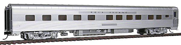 Walthers - 85' Pullman-Standard 10-6 Sleeper - Ready to Run - Rock Island (silver) - 932-15407