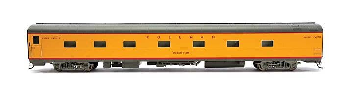 Walthers - 85' Pullman-Standard Ocean Series 5-2-2 Sleeper - Union Pacific Ocean View (yellow ...