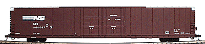 Walthers - 86' Pullman-Standard Hi-Cube 4-Door Boxcar - Ready to Run - Norfolk Southern (1990s ...