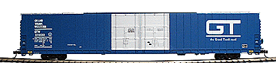 Walthers - 86' Pullman-Standard Hi-Cube 4-Door Boxcar - Ready to Run - Grand Trunk Western ...