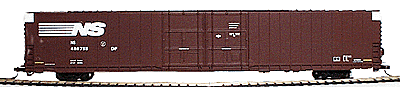 Walthers - 86' Pullman-Standard Hi-Cube 4-Door Boxcar - Ready to Run - Norfolk Southern (1990s ...