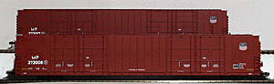 Walthers - 86' Pullman-Standard Hi-Cube 8-Door Boxcar Ready to Run 2-Pack - Missouri Pacific ...