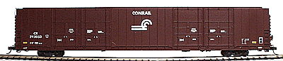 Walthers - 86' Pullman-Standard Hi-Cube 8-Door Boxcar - Ready to Run - Conrail (1990s scheme ...