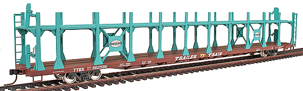 Accurail - 89' Bi-Level Open Auto Rack - Ready to Run - New York ...