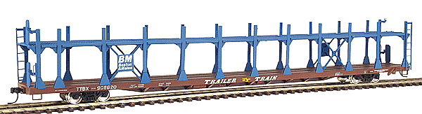 Accurail - 89' Bi-Level Open Auto Rack - Ready to Run - Boston & Maine ...