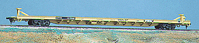 Walthers - 89' F89F Channel Side Flatcar - Kit - TTX Twin 45 - 932-4952