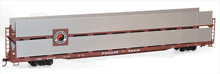Accurail - 89' Partially Enclosed Bi-level Auto Rack - Kit - Northern ...
