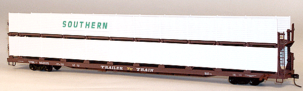 Accurail - 89' Partially Enclosed Bi-level Auto Rack - Kit (Plastic ...