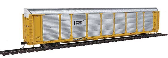 Walthers - 89' Thrall Bi-Level Auto Carrier - Ready To Run - CSX Transportation (No Number ...