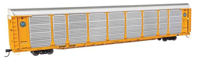Walthers - 89' Thrall Bi-Level Auto Carrier - Ready To Run - BNSF #300296 - 920-101506