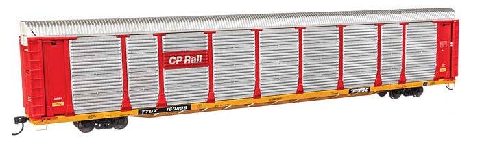 Walthers - 89' Thrall Bi-Level Auto Carrier - Ready To Run - Canadian Pacific TTGX #160898 - 920 ...