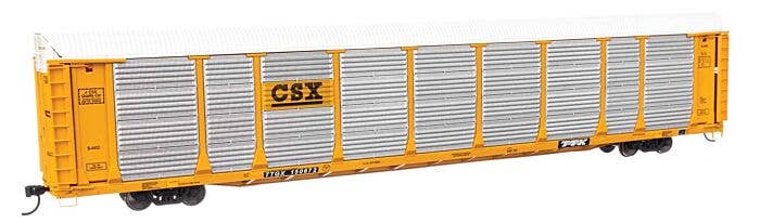 Walthers - 89' Thrall Bi-Level Auto Carrier - Ready To Run - CSX TTGX #150672 - 920-101518