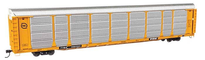 Walthers - 89' Thrall Bi-Level Auto Carrier - Ready To Run - Florida East Coast TTGX #156353 ...