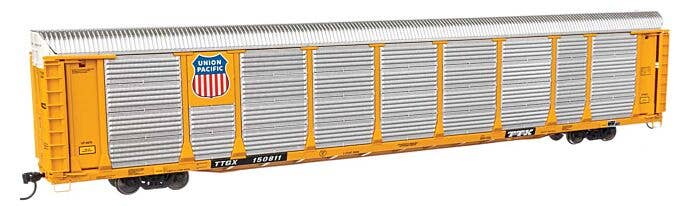 Walthers - 89' Thrall Bi-Level Auto Carrier - Ready To Run - Union Pacific(R) TTGX #150811 - 920 ...