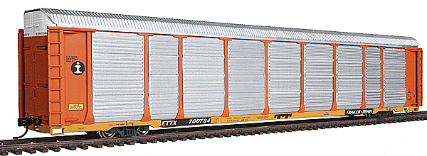 Walthers - 89' Thrall Enclosed Tri-Level Auto Carrier - Ready to Run - Illinois Central Gulf ...