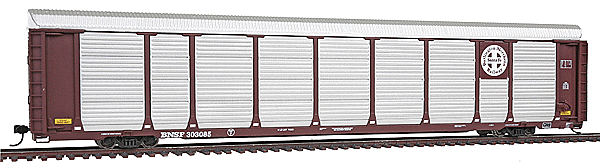 Walthers - 89' Thrall Tri-Level Enclosed Auto Carrier - Ready to Run - Platinum Line(TM) - BNSF ...