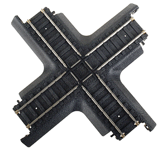 Life-Like - 90-Degree Crossing - Power-Loc(TM) - Steel Track - 433-21715