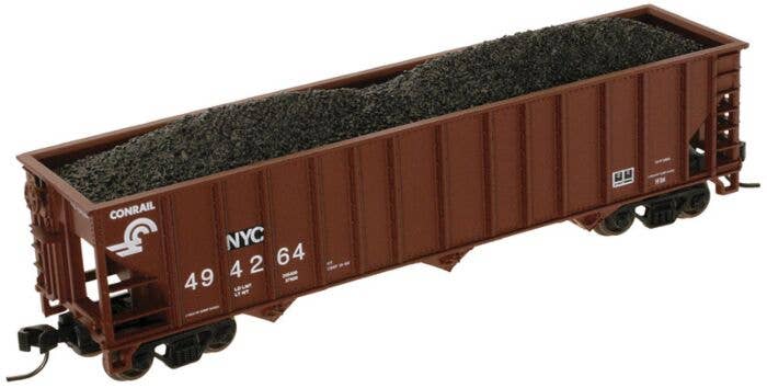 Atlas Trnm - 90-Ton 3-Bay Hopper w/Load - Ready to Run - CSX NYC ...