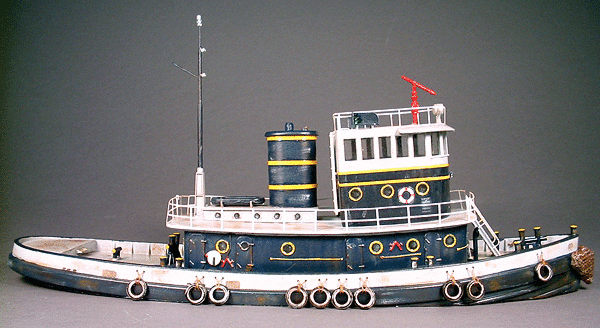 Frenchman River Modelworks - 92' Diesel Railroad Tugboat - Kit (Resin ...