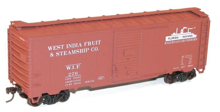 Accurail - AAR 40' Single-Door Steel Boxcar - Kit - West India Fruit ...